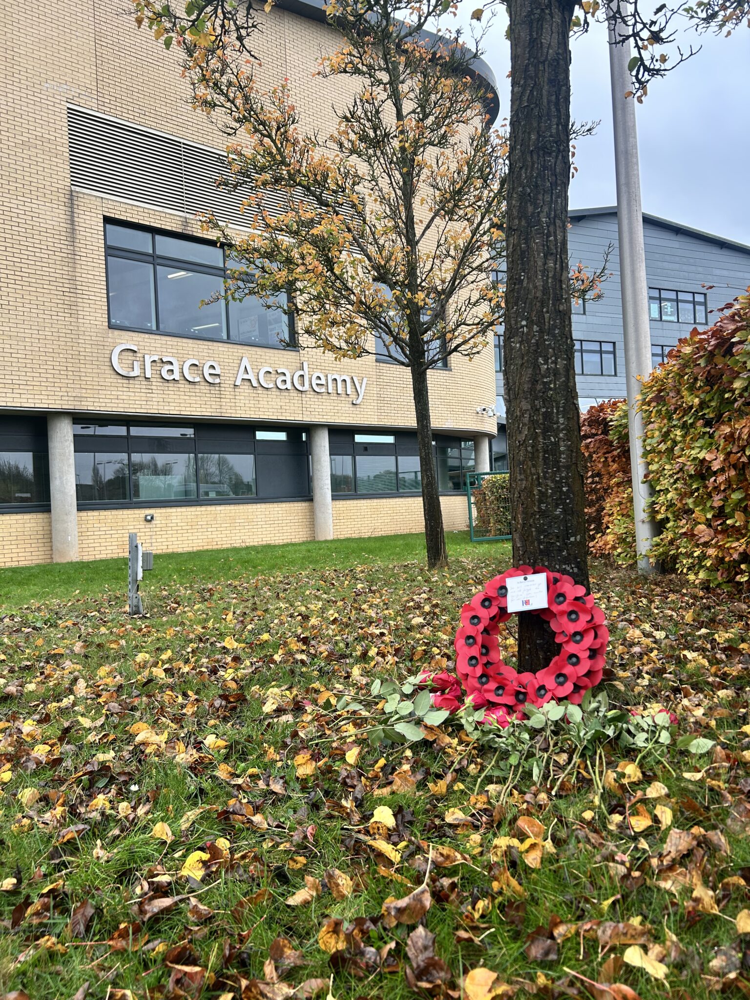 Our School Community Comes Together for Remembrance – Grace Academy ...